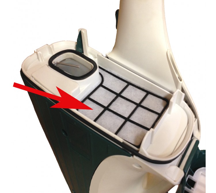 Motorschutzfilter Filter Motorfilter geeignet für Vorwerk Kobold VK 135 ...