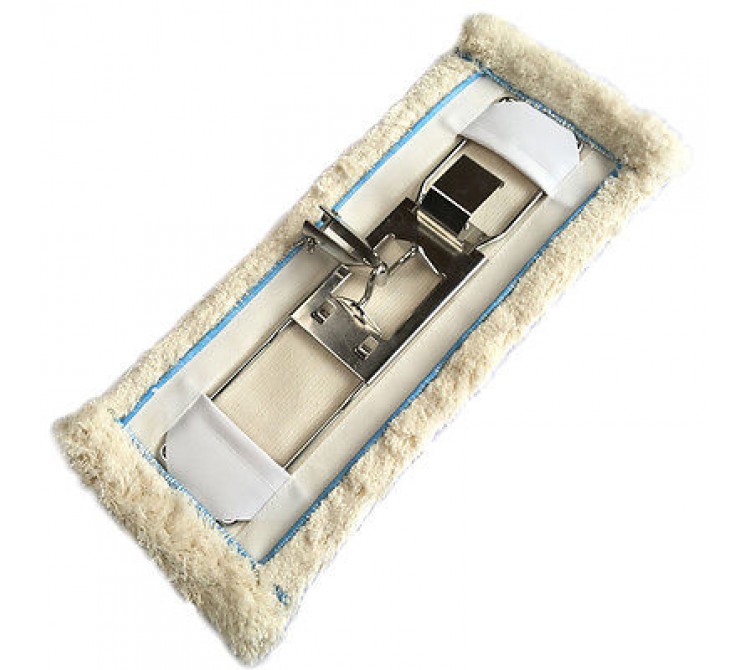 Bodentuch Wischer Mop Nassfaser weiss lang passend für HaRa ...