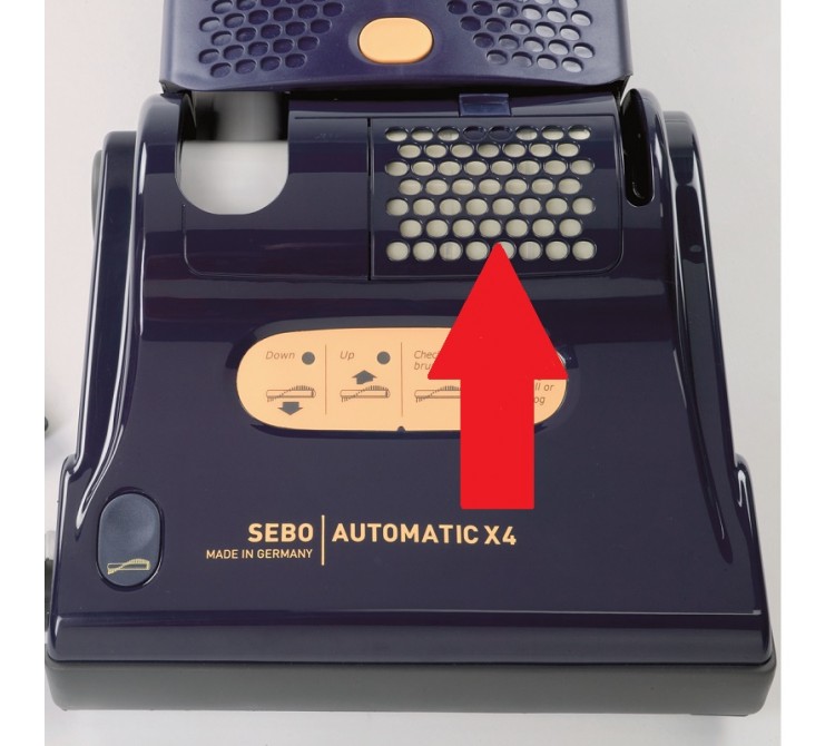 SEBO 5143 Automatic X4/5 XP1/2/3 Abluftfilter Filter | saugerservice ...