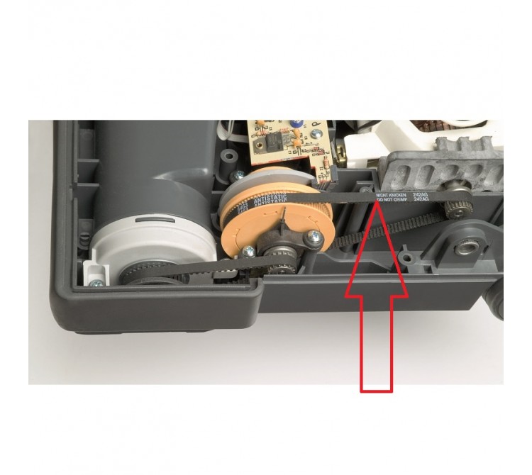 SEBO Automatic X2, X4, X5, XP1, XP2, XP3, G1, G2 Zahnriemen 5463 ...